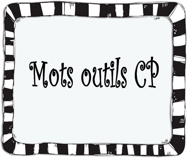 Mots outils CP - Etude de la Langue CP - La Salle des Maitres