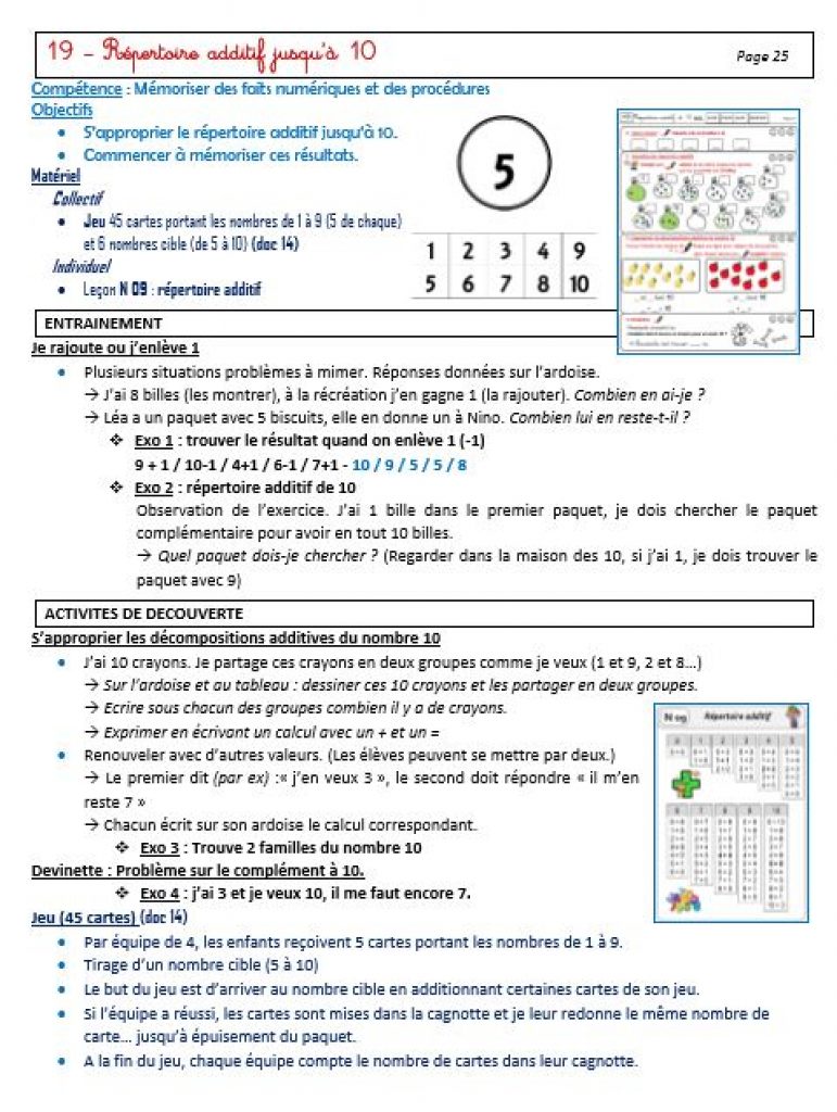 Les maths et moi : guide pédagogique (version 2019) - Mathématiques CP ...