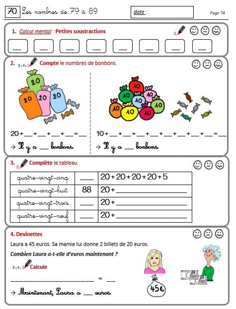 Les maths et moi : nombres et calculs (version 2019) - Mathématiques CP ...