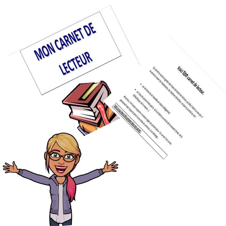 Carnet de lecteur - Lecture CE2, CM1, CM2 - La Salle des Maitres