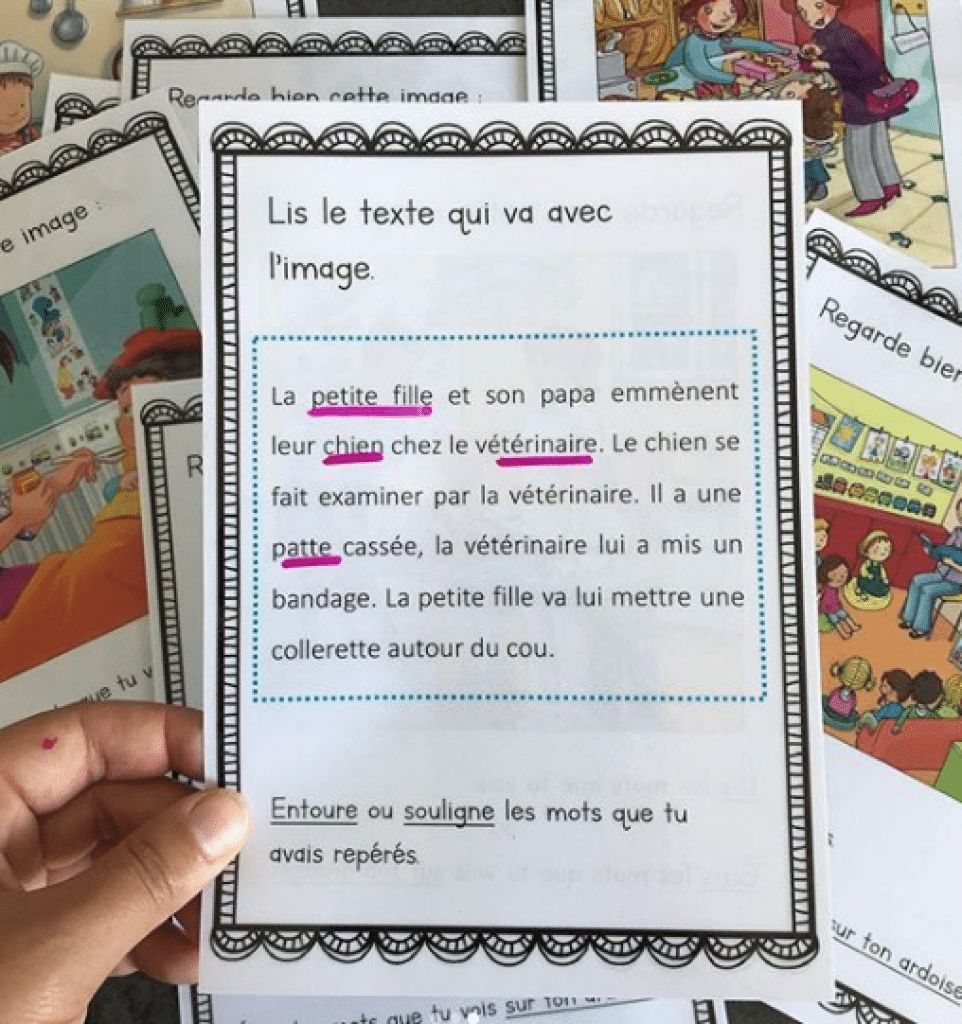 Stratégie de lecture - La chasse aux mots - Lecture CE1, CP - La Salle ...