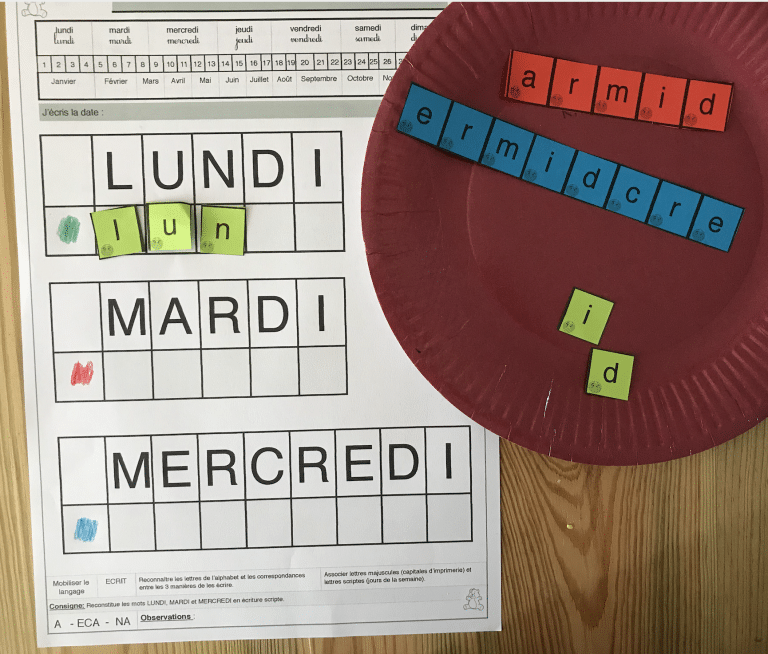 Correspondance lettres (capitales / script) GS - Ecriture Grande ...