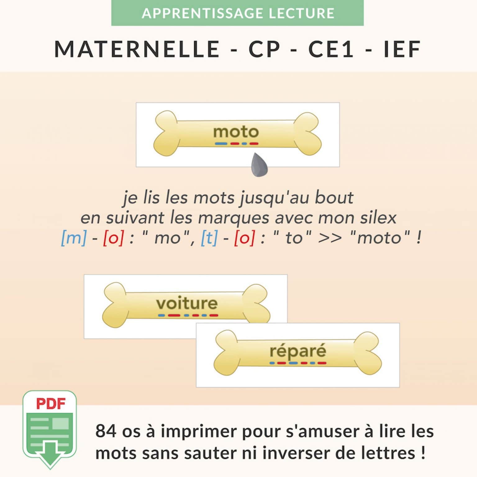 Vidéos Mots Simples : lecture syllabe à syllabe et mots outils ...