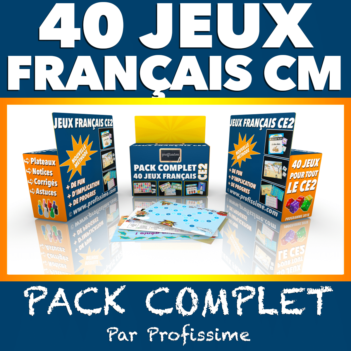 Jeux Français CE2 - Pack Complet - Etude de la Langue CE2 - La Salle ...