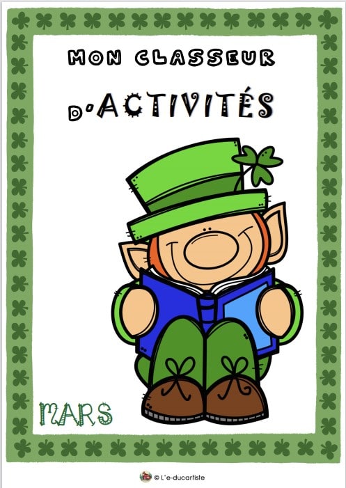 CLASSEUR D'ACTIVITES - Thème du mois de Mars - Autonomie Maternelle ...