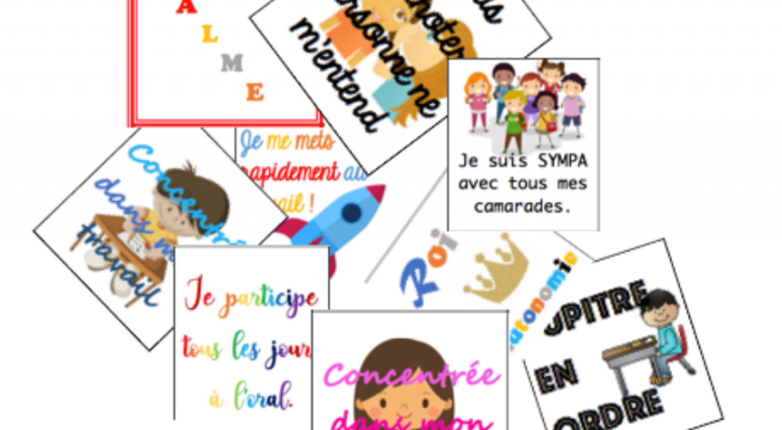 Brag tag : le billet de comportement positif - La Salle des Maitres