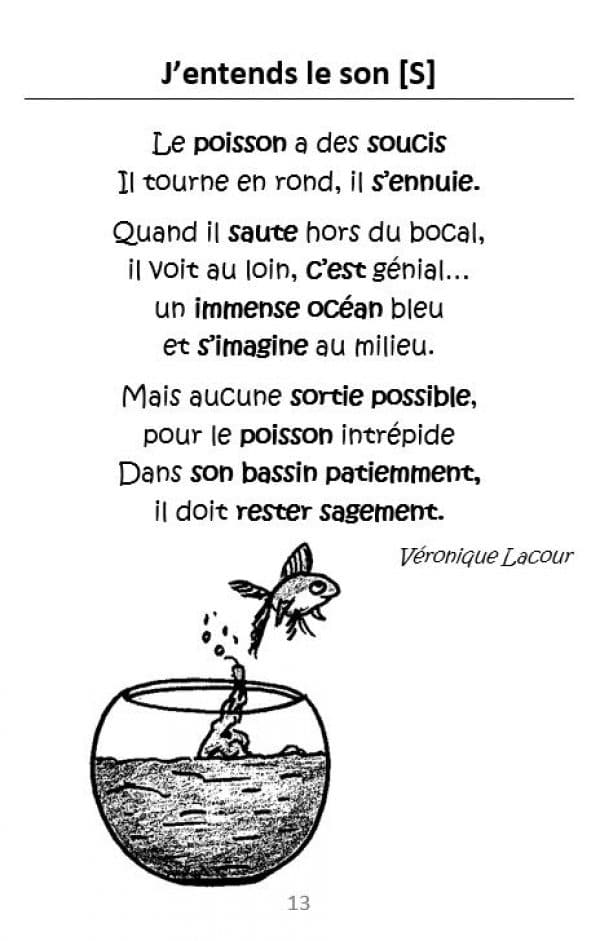 Un son par poème - Ecriture, Lecture CE1, CP, Grande Section, Moyenne ...