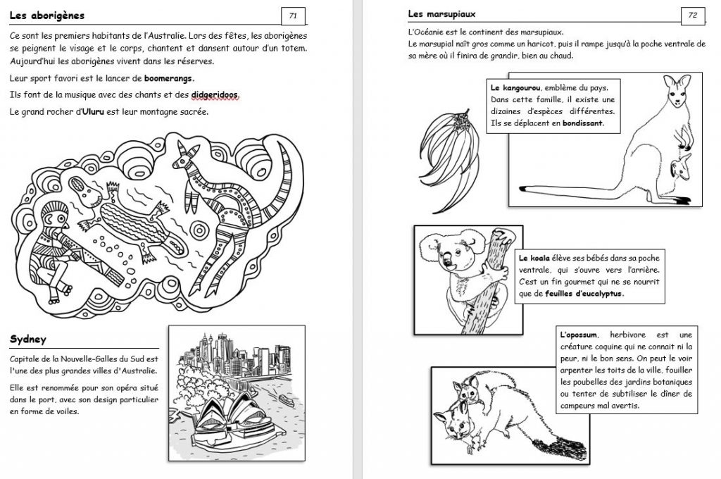 Partons en voyage faire un tour du monde - Geographie, Lecture CE1, CE2 ...