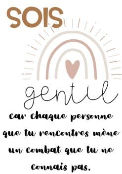 Décor de classe | Arc-en-ciel Boho | Citations Affiches Inspiration ...