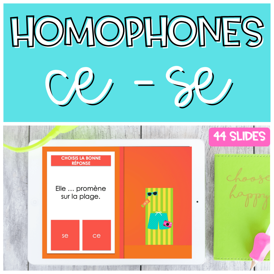 Homophones Homonymes CE SE - Etude de la Langue, Lecture CM1, CM2 - La ...