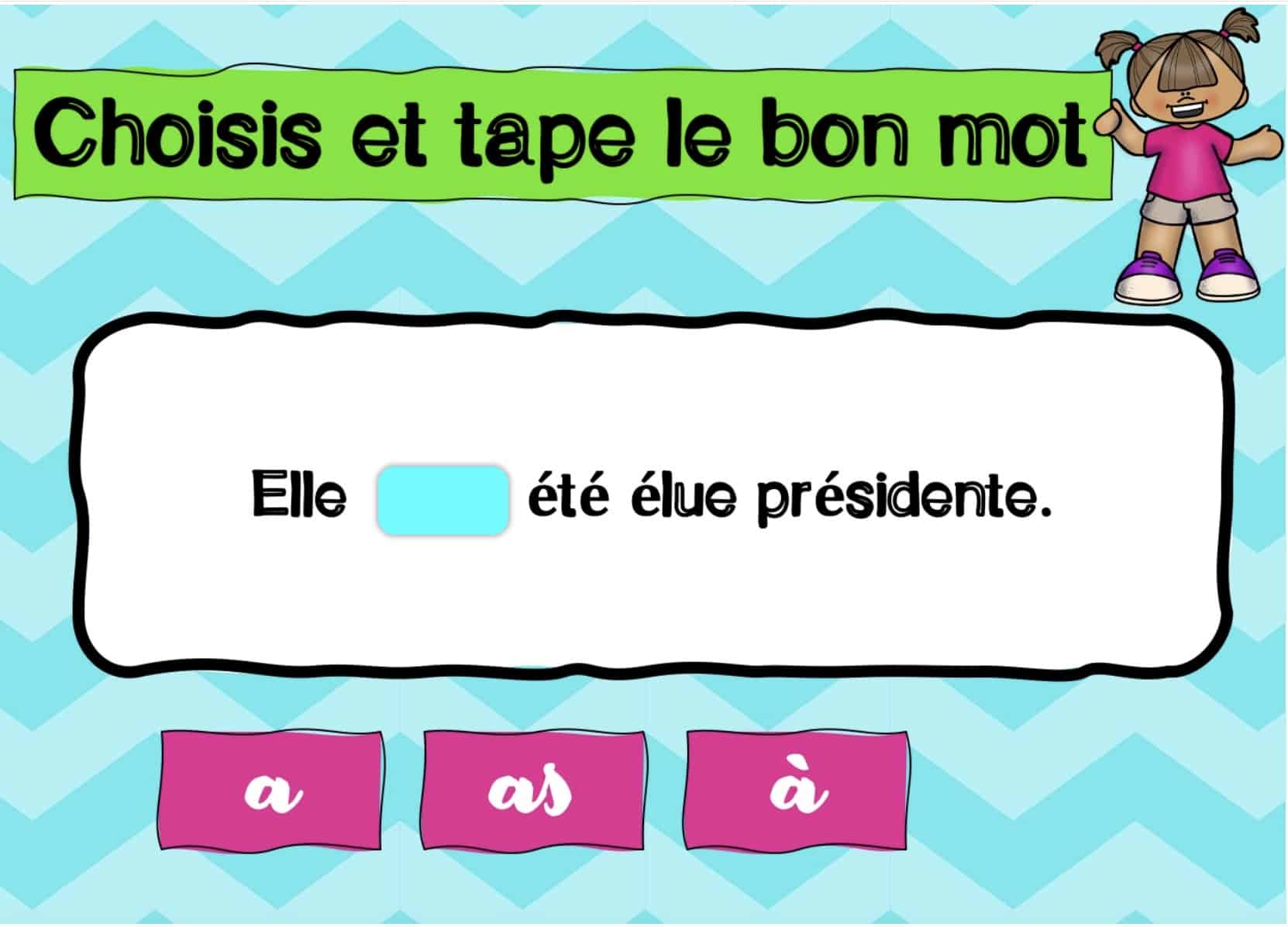 GOOGLE SLIDES Homophones Homonymes A À AS - Etude de la Langue CE1, CE2 ...
