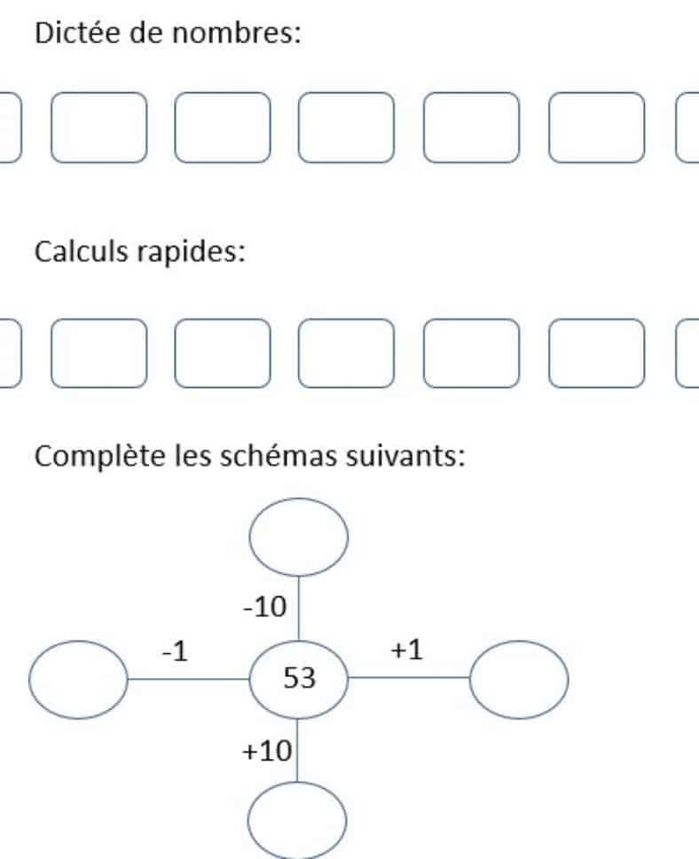 EVALUATION MATH FRANÇAIS FIN CP - Lecture, Mathématiques CP - La Salle ...