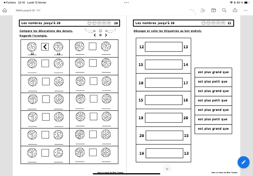 Fichier exercices mathématiques jusqu’à 20 - Mathématiques CP - La ...
