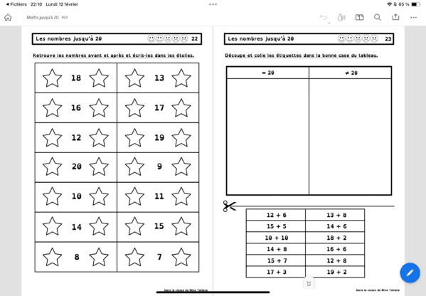 Fichier exercices mathématiques jusqu’à 20 - Mathématiques CP - La ...