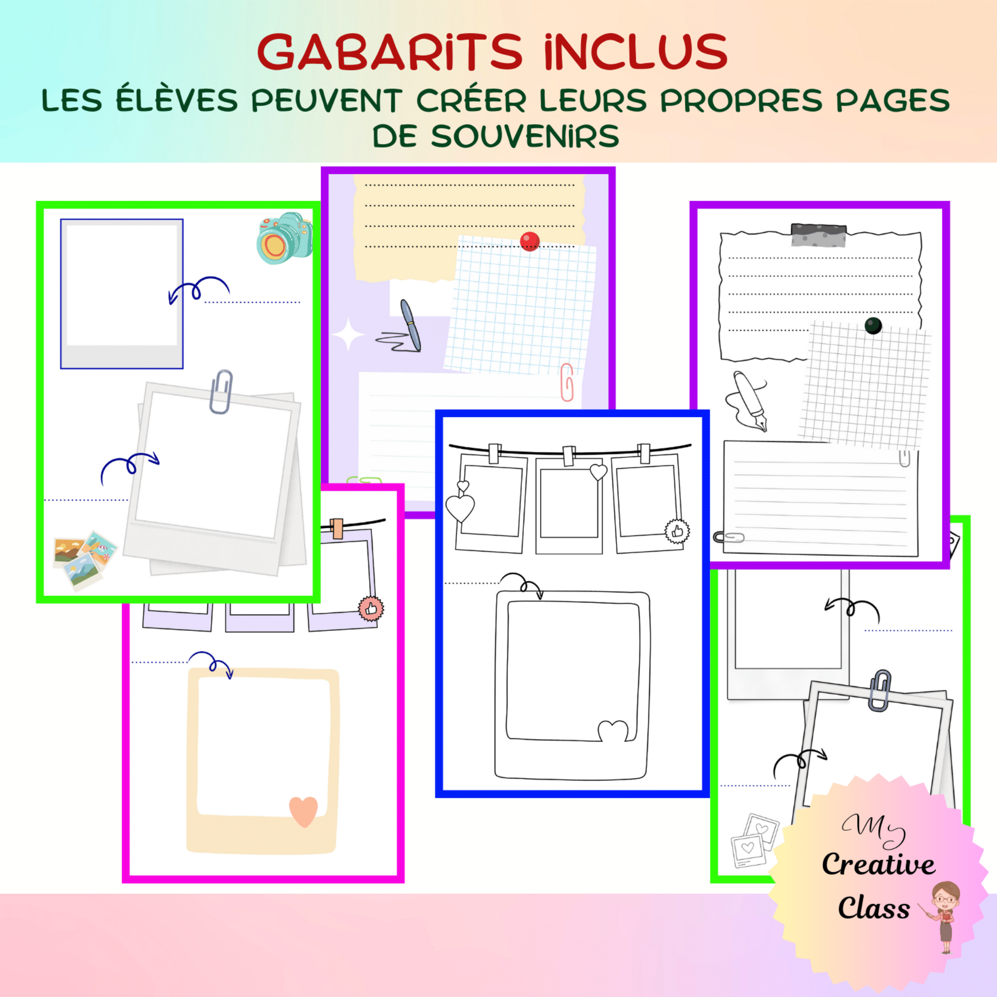 Cahier de souvenirs de l'année scolaire - La Salle des Maitres